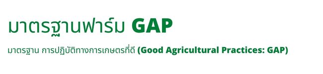6 มาตรฐานฟาร์ม ที่เราช่วยให้คำปรึกษา ตอนที่ 1 GAP ฟาร์ม - CPF Feed Solution